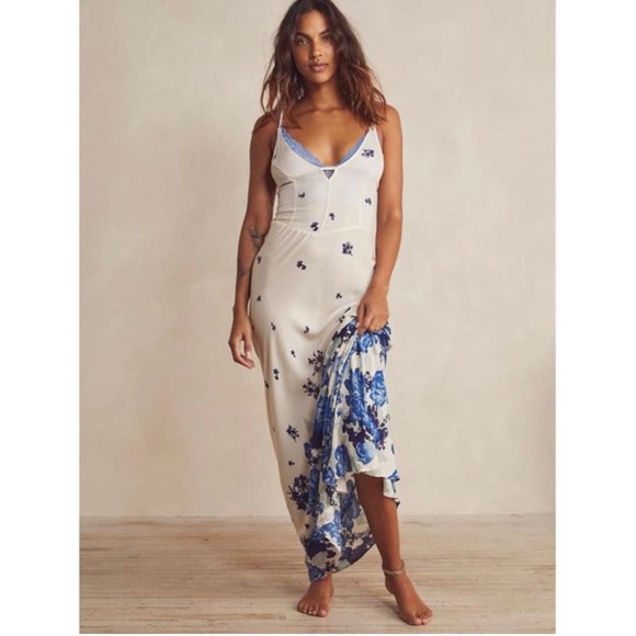 Free People | Dresses | Free People Intimately Get To You Floral ...
